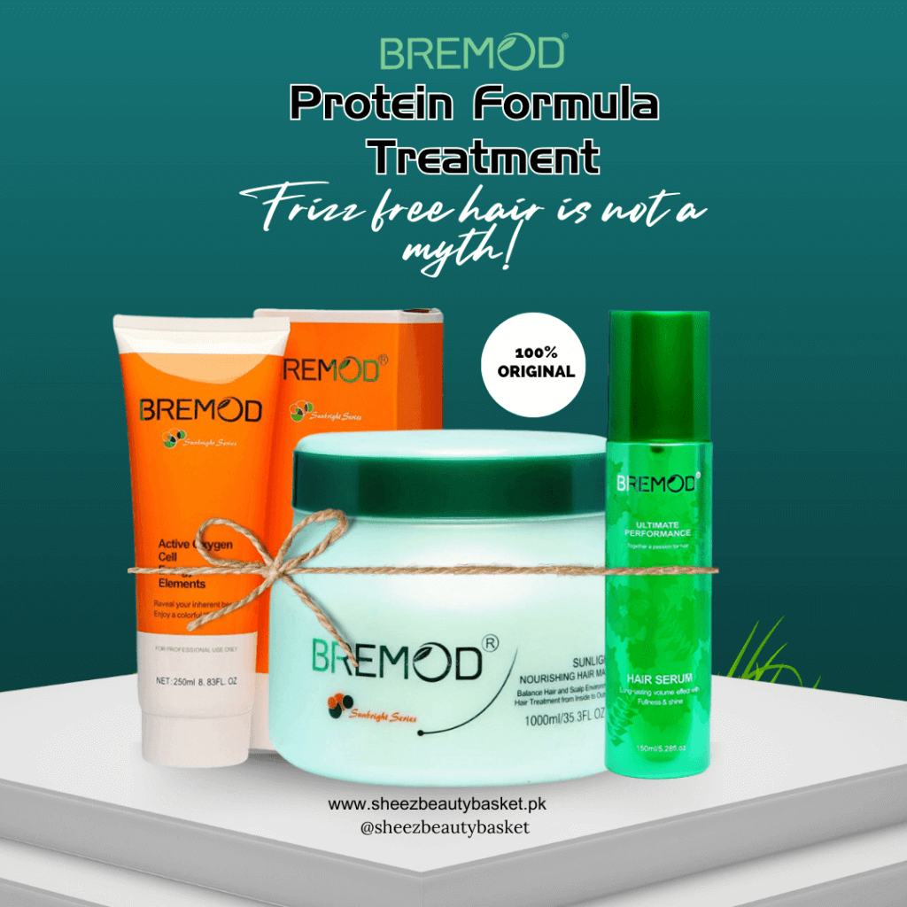 Bremod Formula protein treatment for frizzy hair-7 problems 1 solution